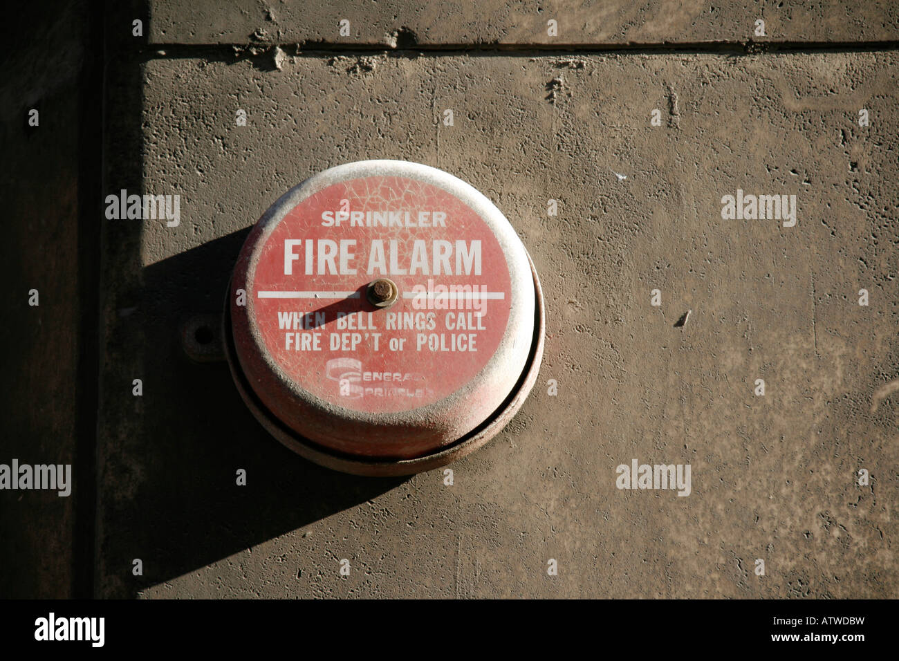 fire alarm on wall Stock Photo - Alamy