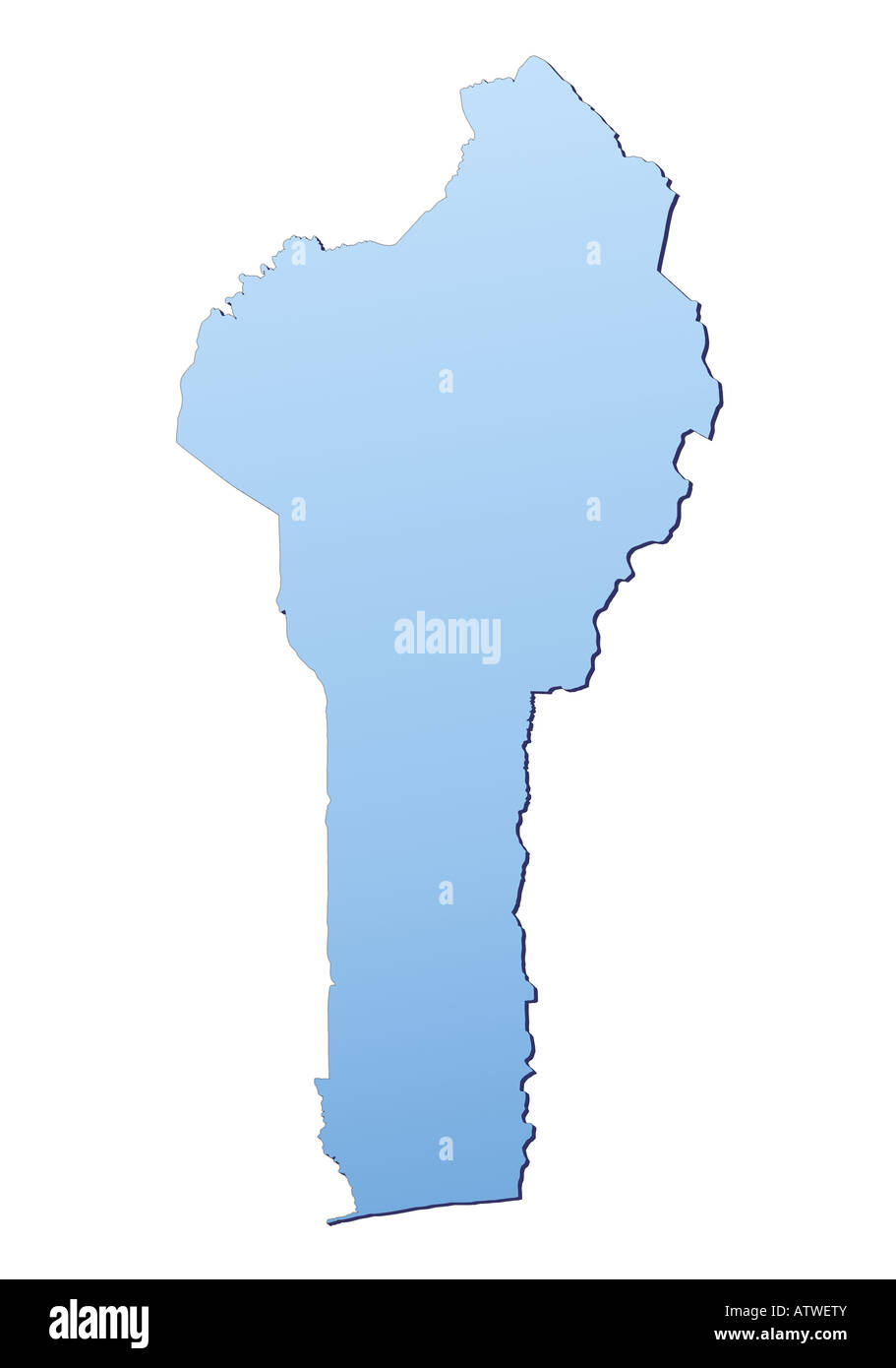 Benin map hi-res stock photography and images - Alamy