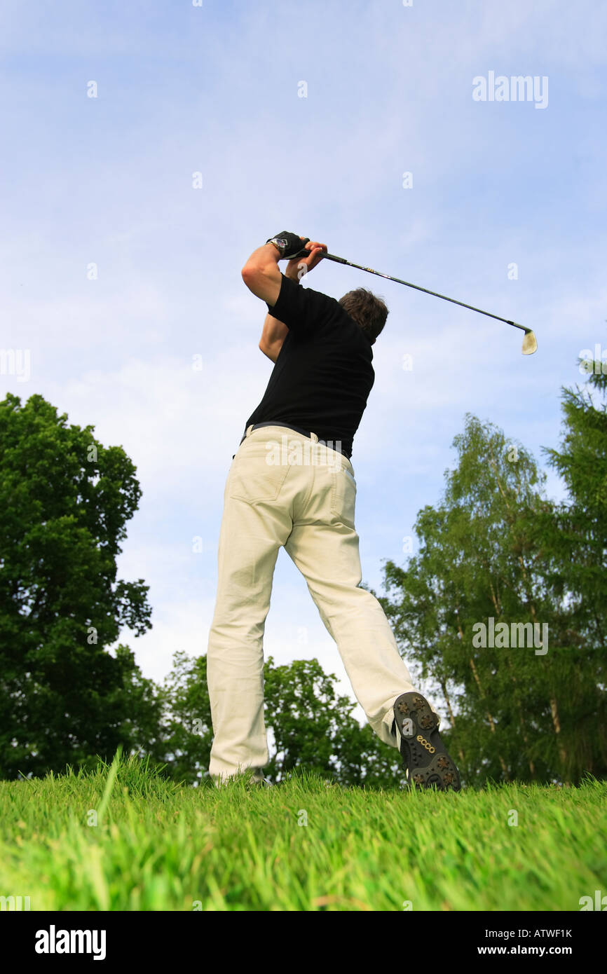 Play golf profi hi-res stock photography and images - Alamy