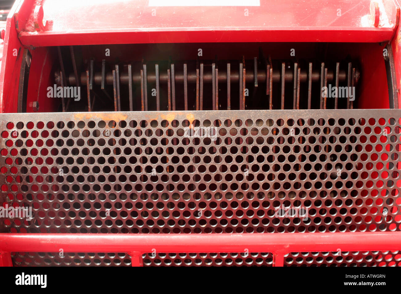 Hammermill sizing screen Stock Photo - Alamy