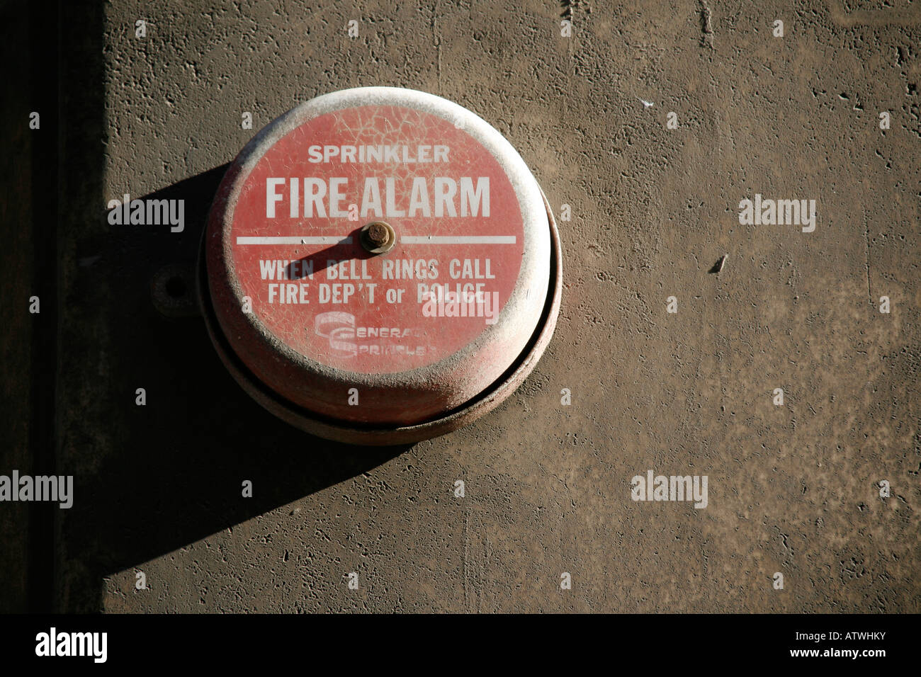 Fire alarm system brick hi-res stock photography and images - Alamy
