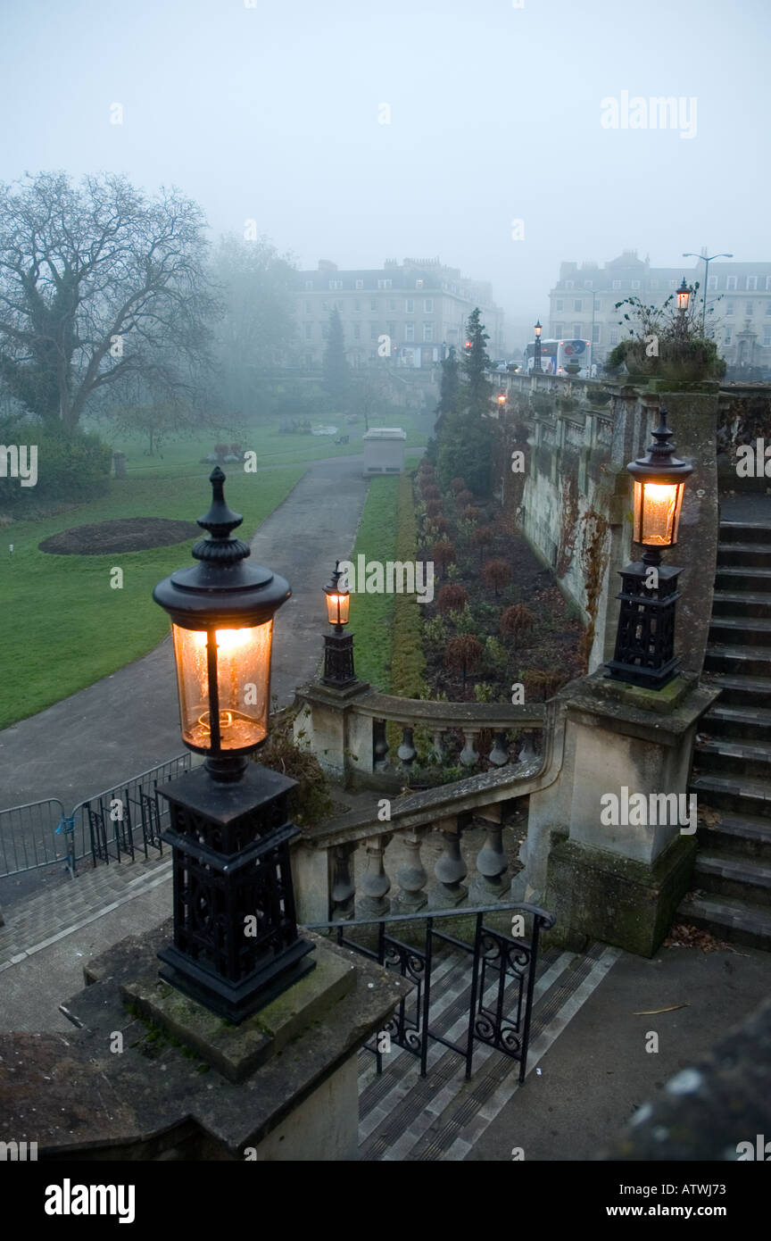 Parade Gardens park in the centre of Bath, England, UK Stock Photo - Alamy