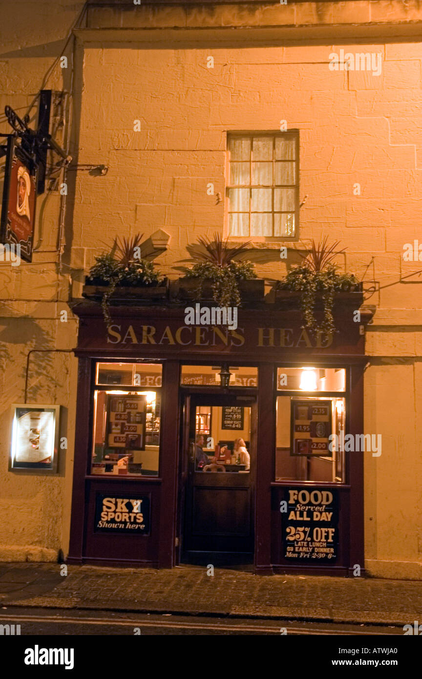 The Saracens Head Pub in Bath, England Stock Photo - Alamy