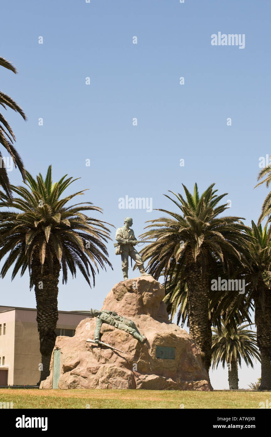 A German First World War Memorial in Swakopmund, Namibia Stock Photo ...