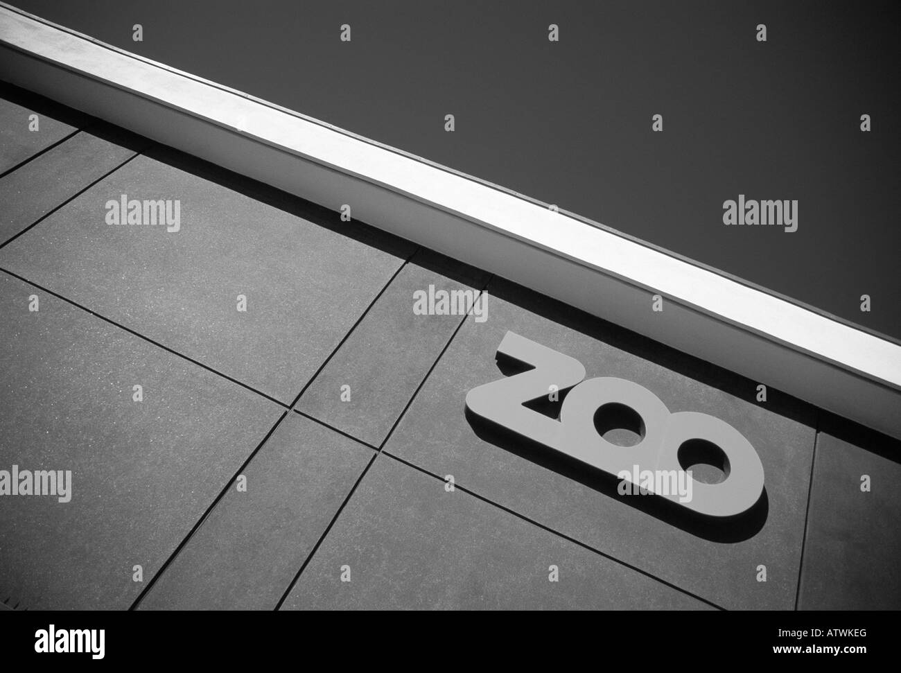 Zoo information Black and White Stock Photos & Images - Alamy