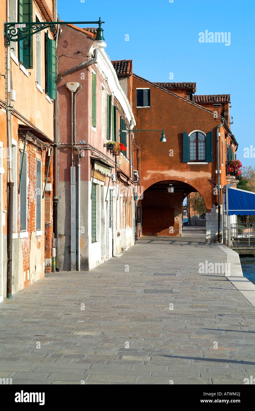 Street in Murano Stock Photo - Alamy