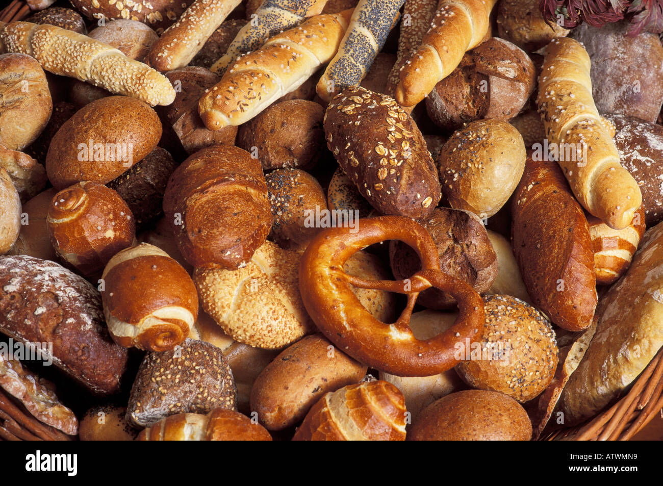 Bread Val Pusteria Trentino Alto Adige Italy Stock Photo - Alamy