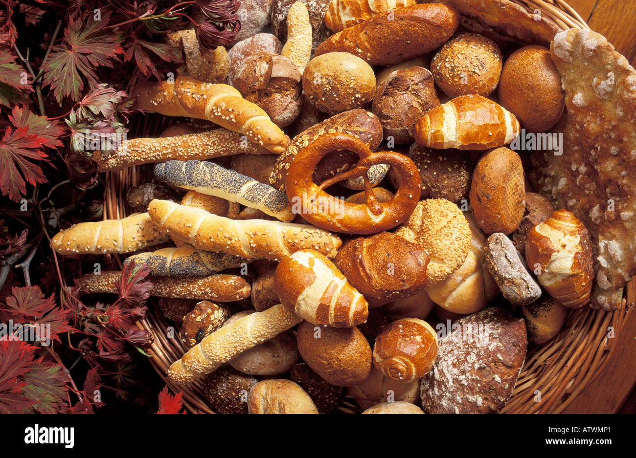 Bread Val Pusteria Trentino Alto Adige Italy Stock Photo - Alamy