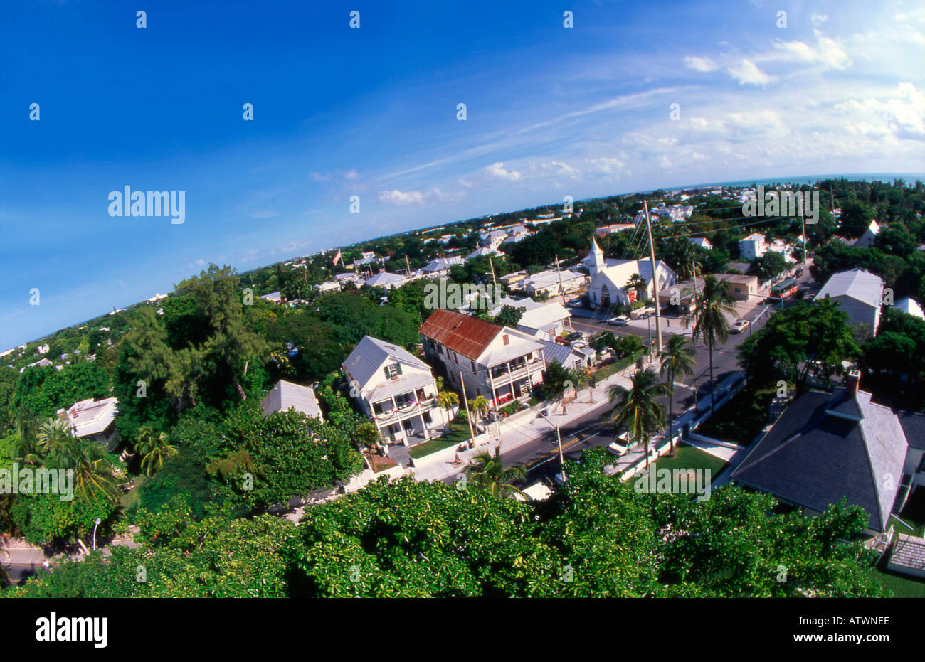Scenic key west aerial hi-res stock photography and images - Alamy