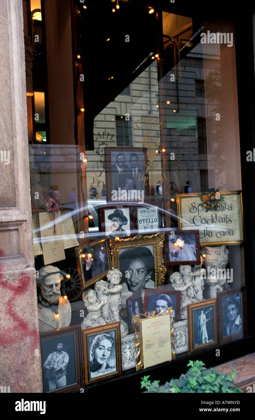 Cafe verdi hi-res stock photography and images - Alamy