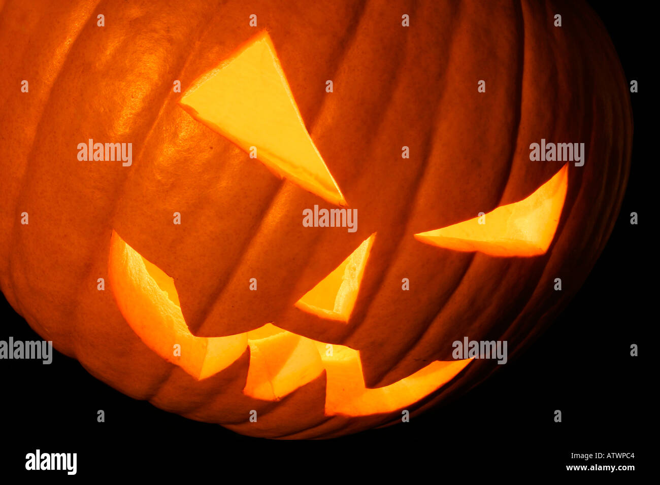 Angry Pumpkin head Stock Photo - Alamy
