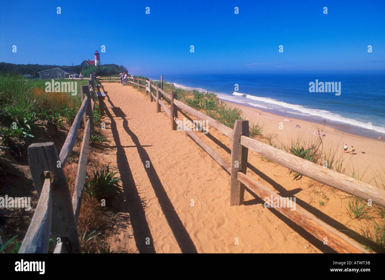 Visiting lighthouse cape cod hi-res stock photography and images - Alamy