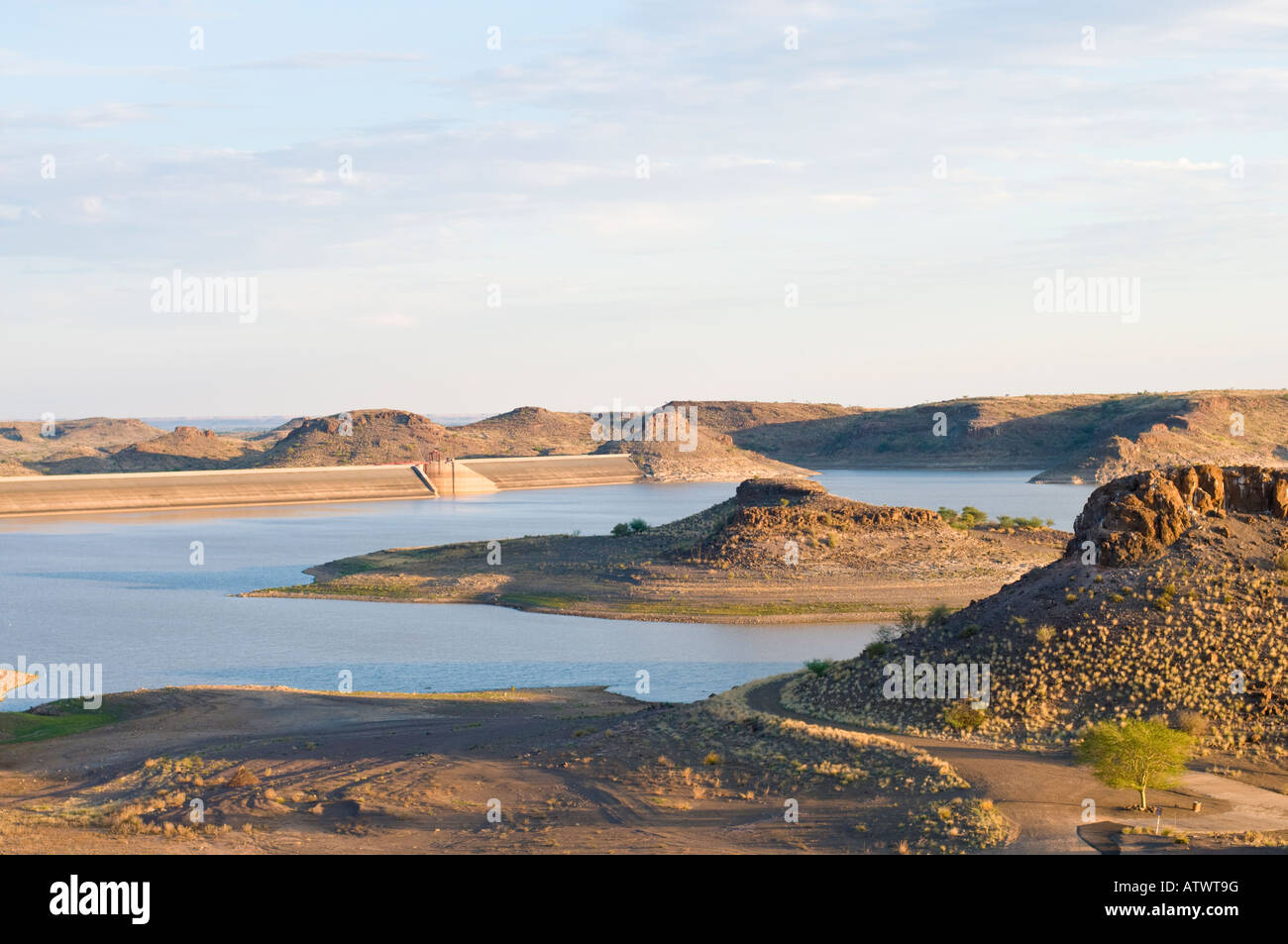 Naute Dam in Namibia Stock Photo - Alamy