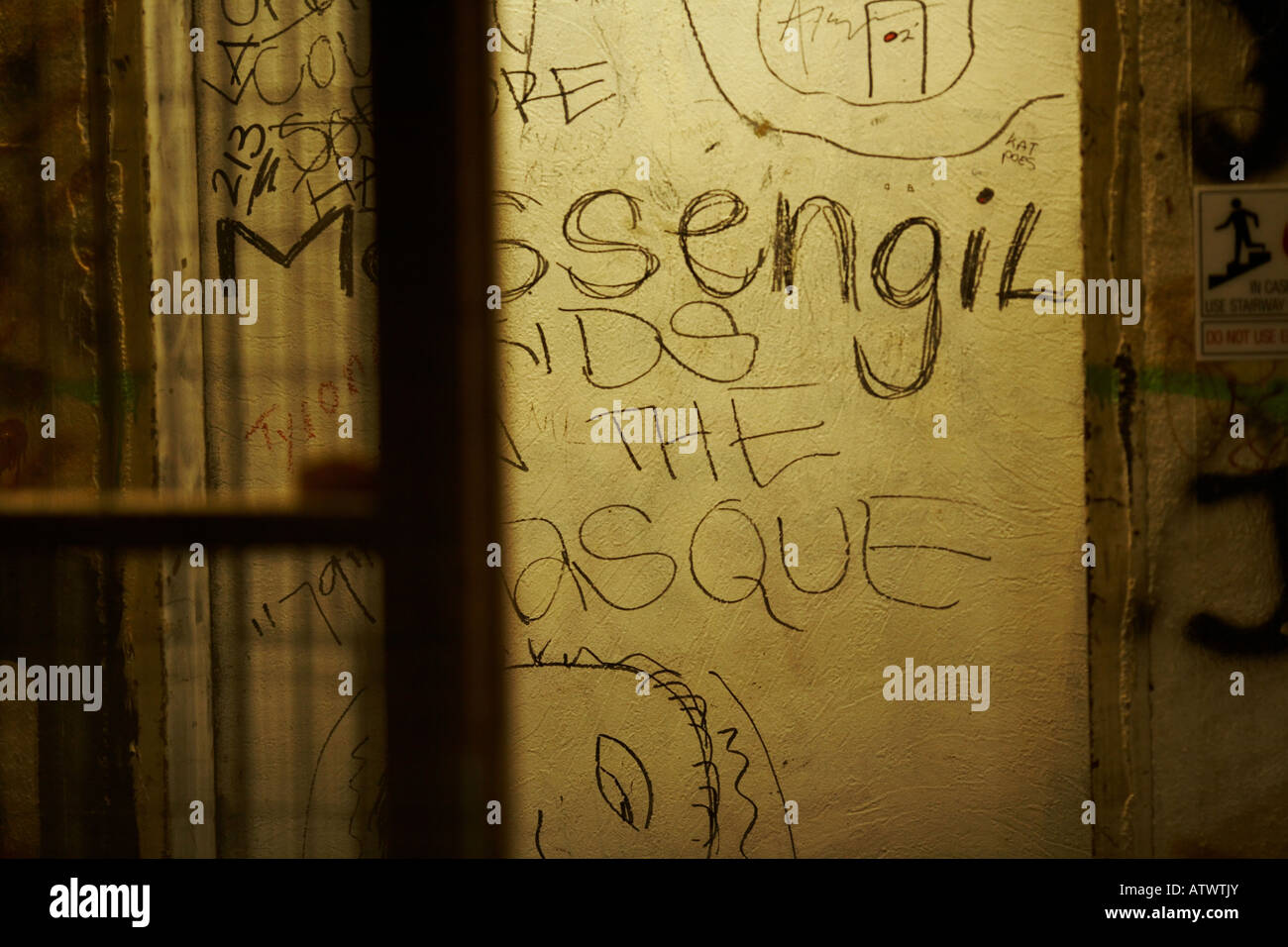 The Masque Punk Club Hollywood Los Angeles California Stock Photo - Alamy