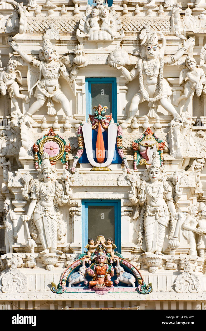 Details of Hindu s god in a temple Pushkar Stock Photo - Alamy