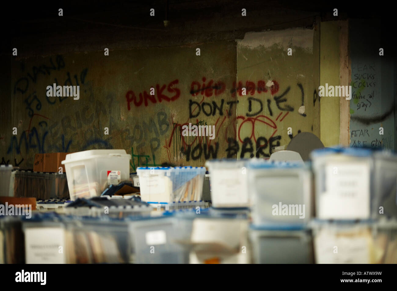 The Masque Punk Club Hollywood Los Angeles California Stock Photo - Alamy