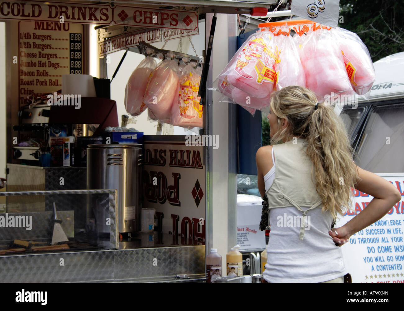 Candy Floss Pink Hair High Resolution Stock Photography and Images - Alamy