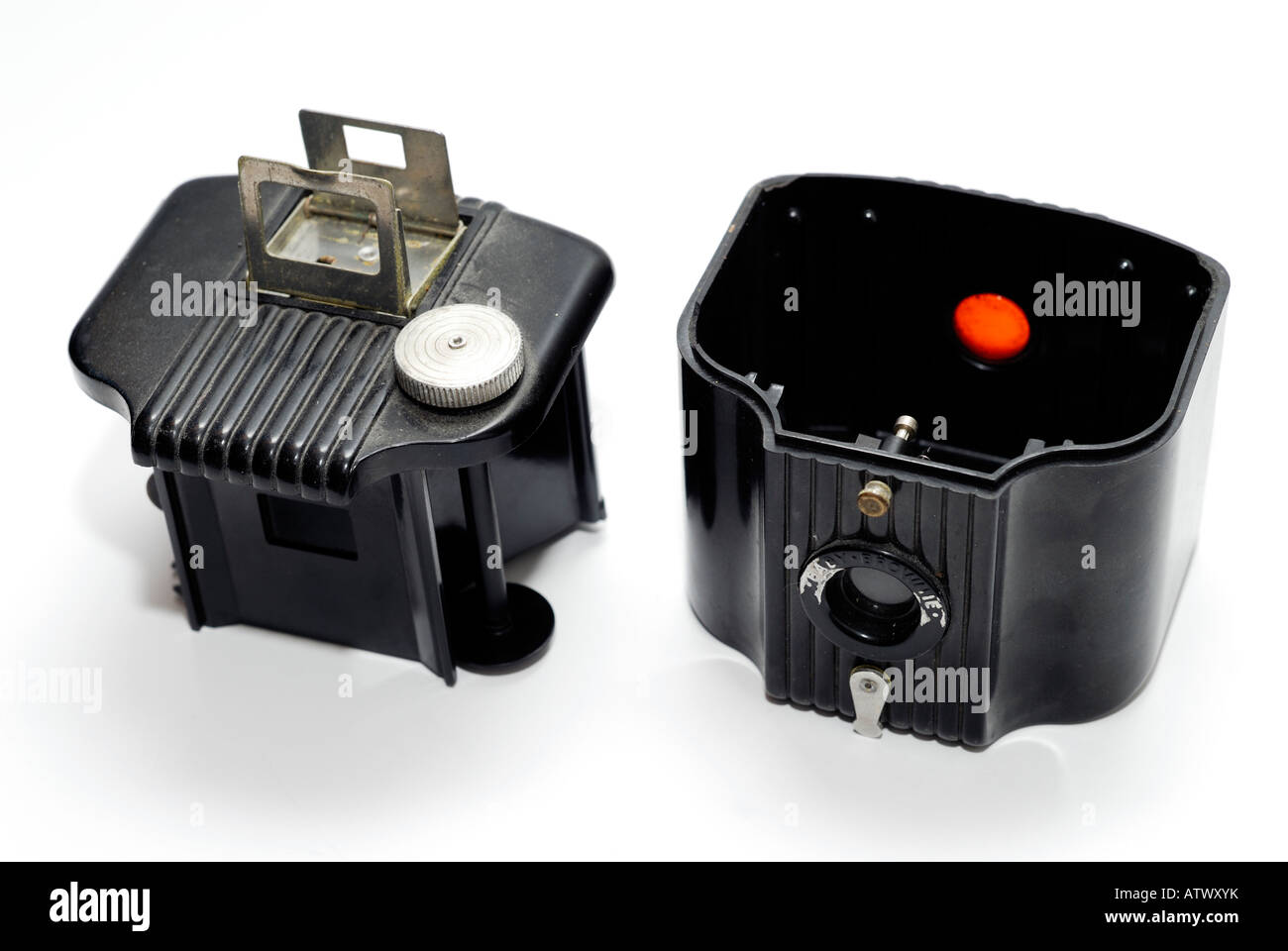 inside Antique black box camera Stock Photo - Alamy