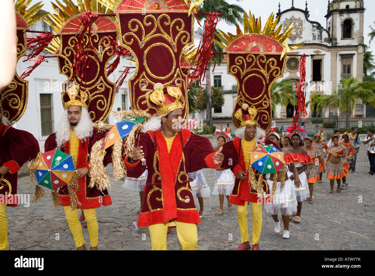 Street Carnival Olinda, Recife Stock Photo - Alamy