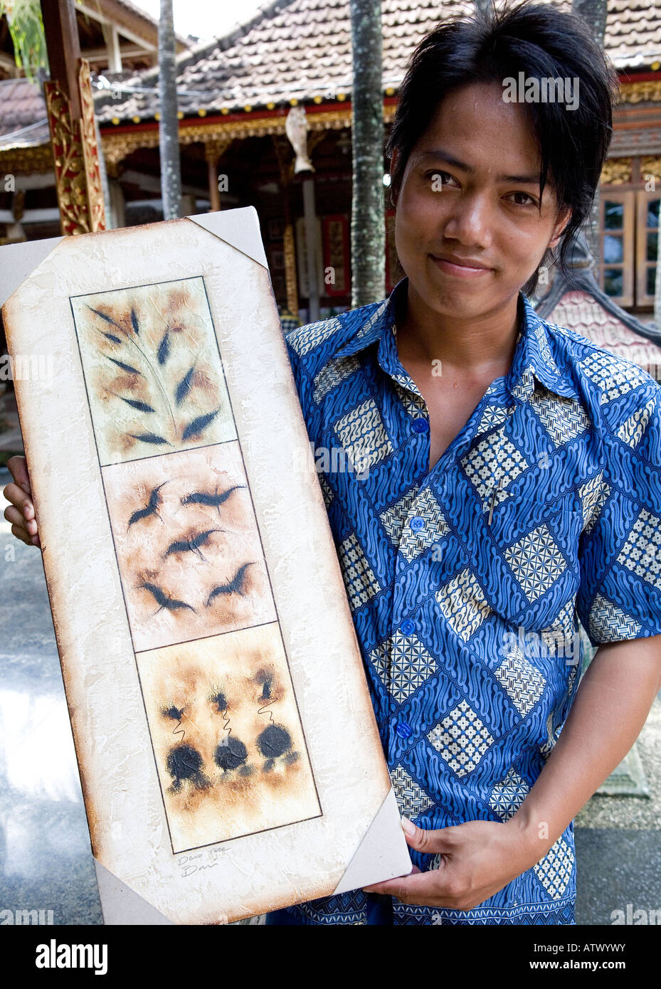 Balinese painting art hi-res stock photography and images - Alamy