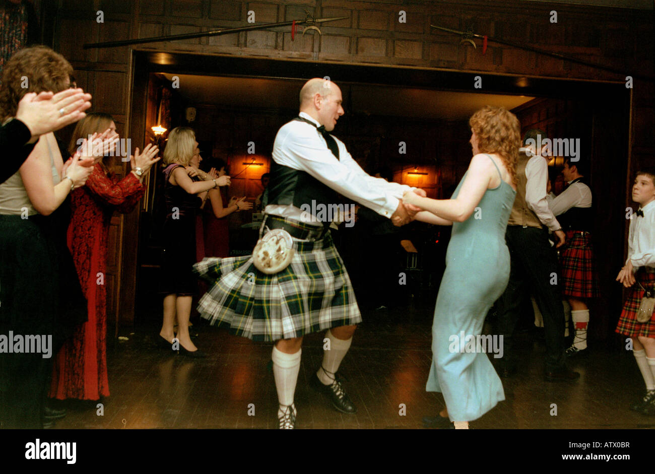 Scottish country dancing hi-res stock photography and images - Alamy