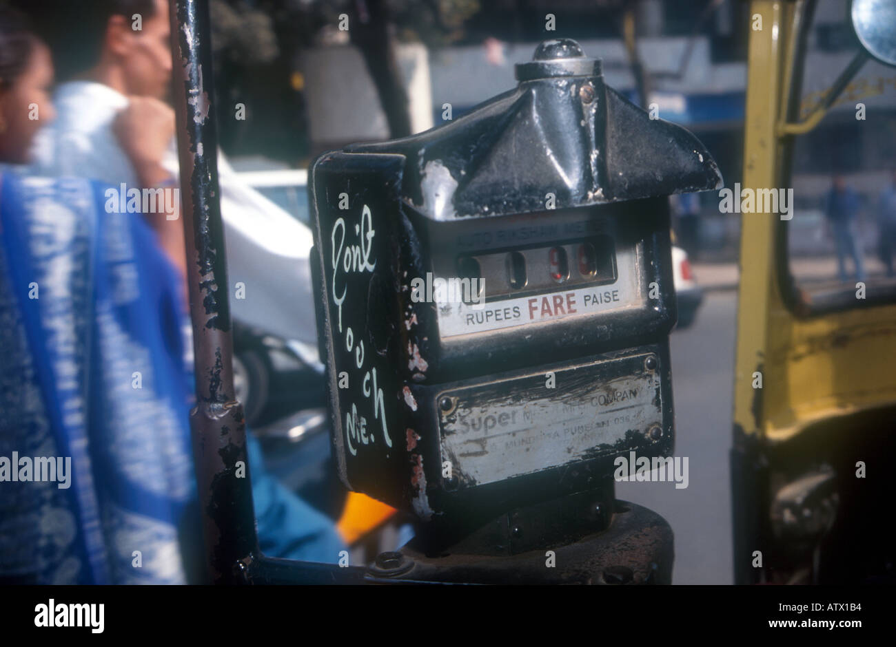 Auto rickshaw meter hi-res stock photography and images - Alamy