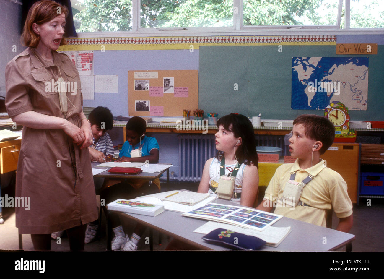 School for deaf children South London Stock Photo - Alamy