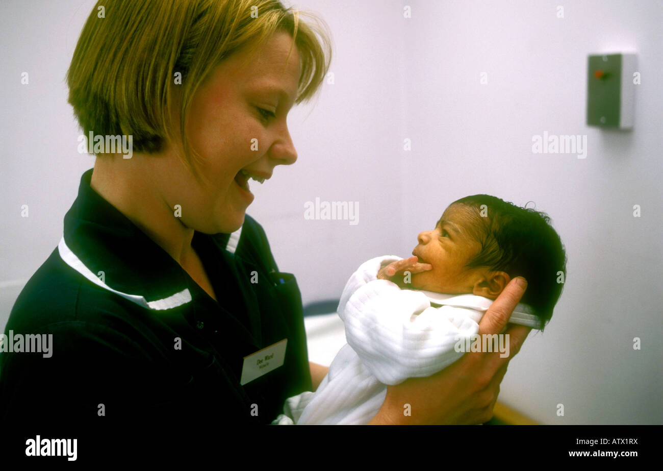 Nhs baby midwife hi-res stock photography and images - Alamy