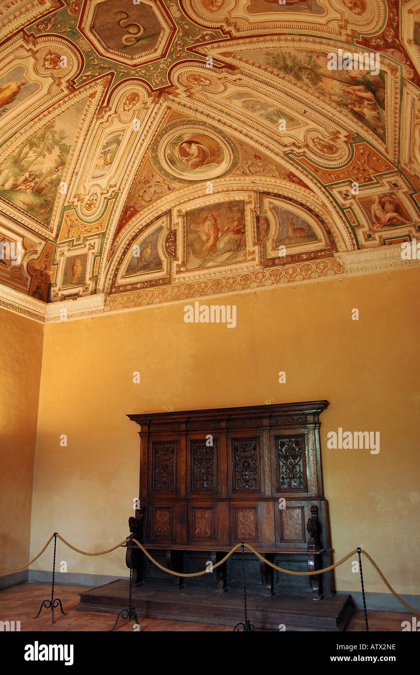 Palazzo Farnese Farnese Lazio Italy Stock Photo - Alamy