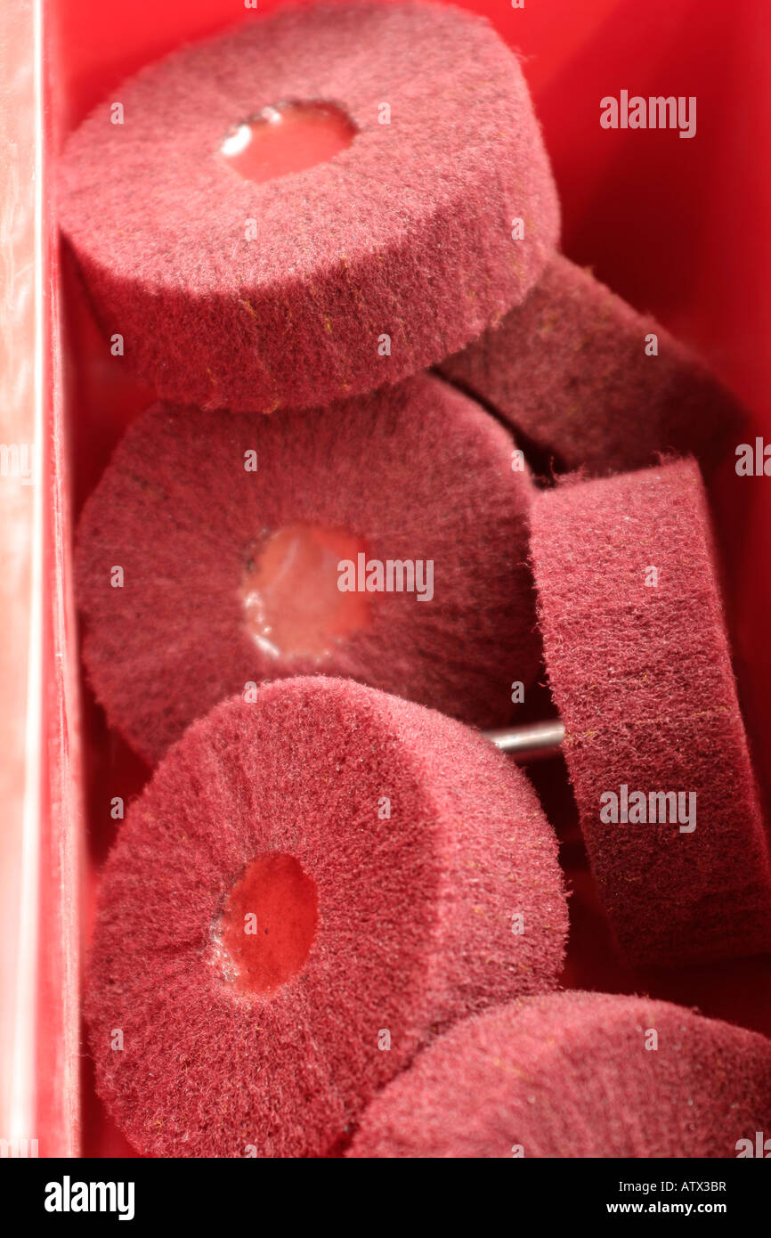 Surface Conditioning Abrasive wheels Stock Photo - Alamy