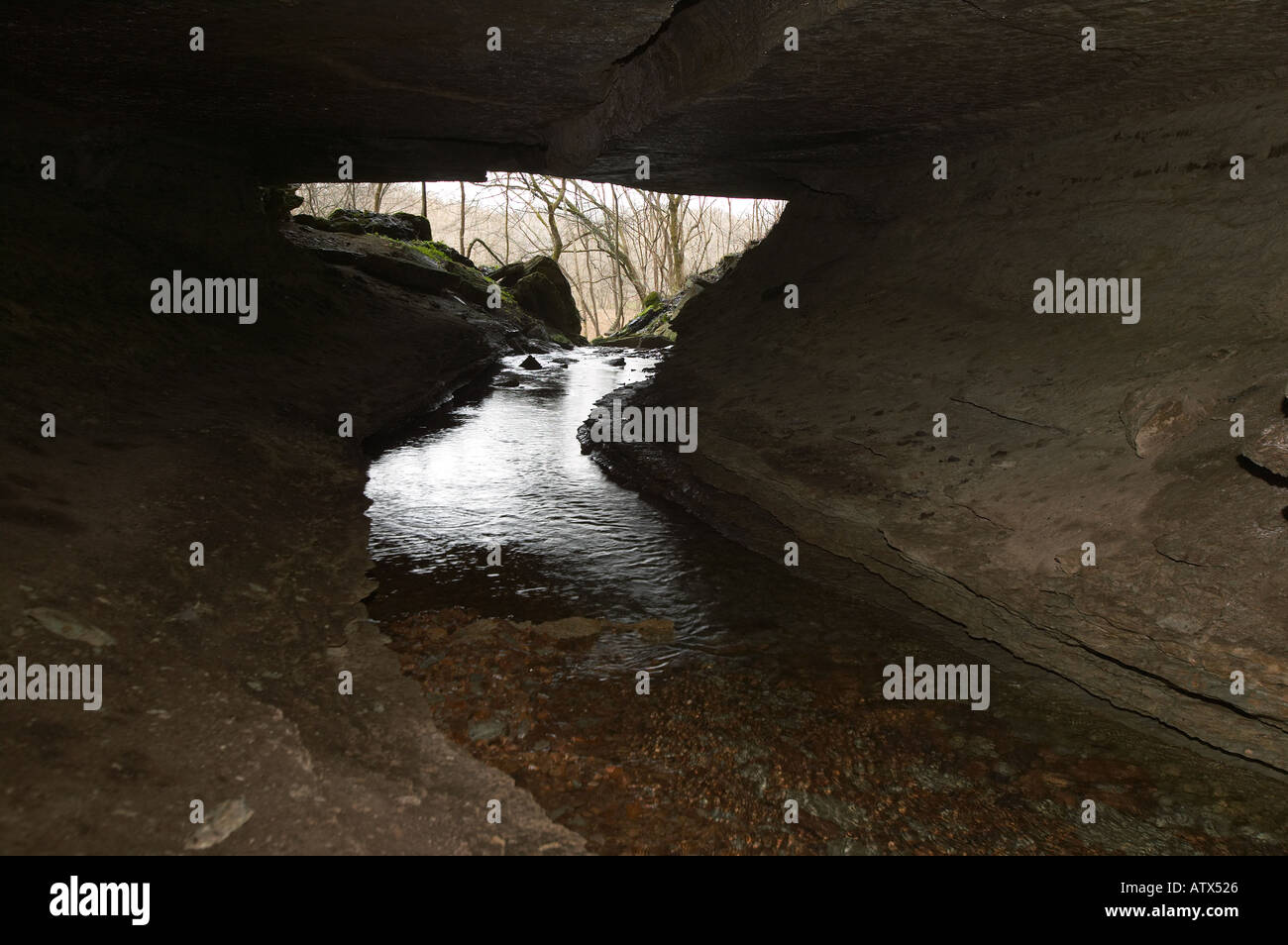 Cavers inside of Alexander Cave Tennessee Stock Photo - Alamy