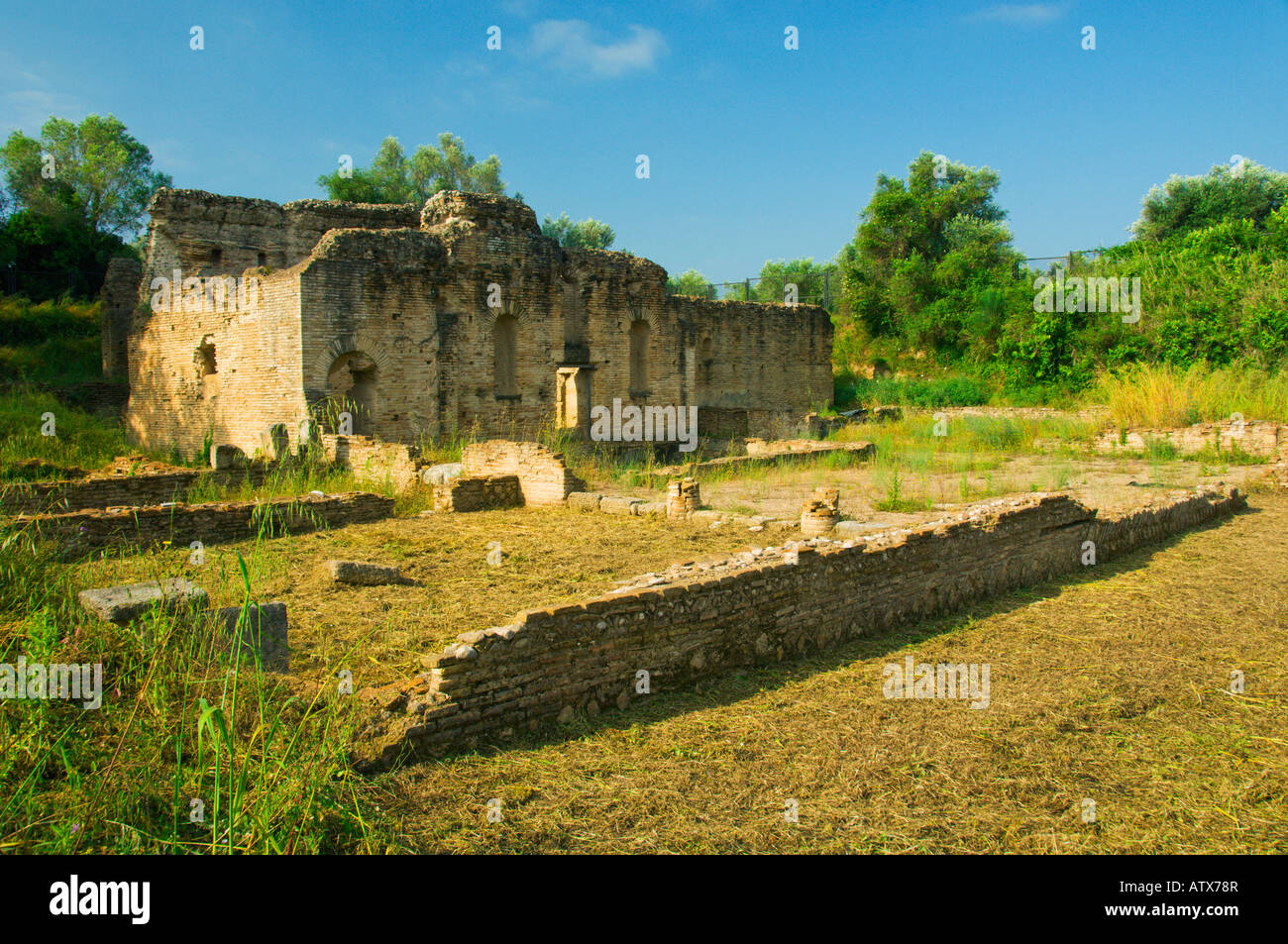 The Christain Basilica and the workshop of Pheidias at ancient Olympia ...