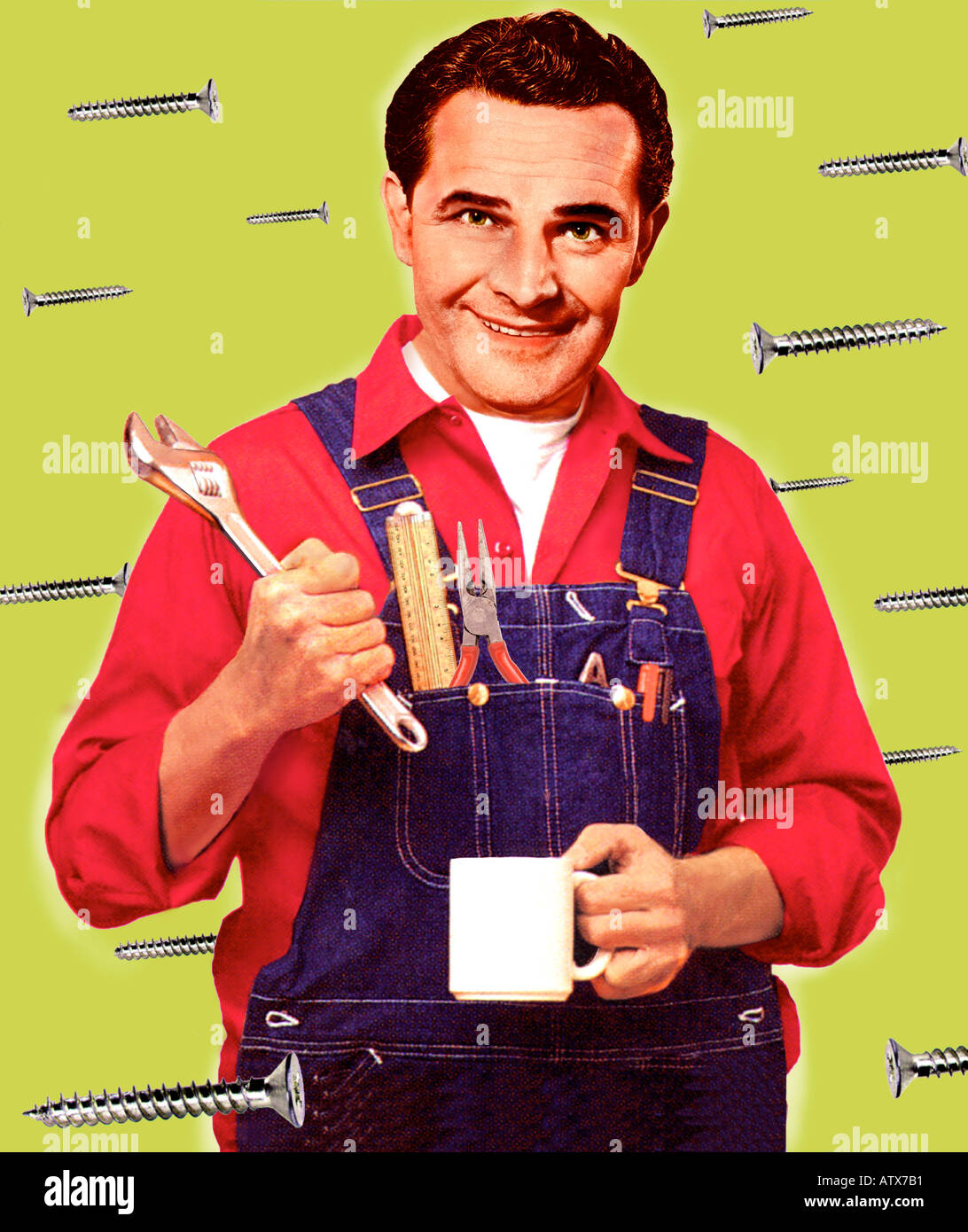 1950s cup of tea hi-res stock photography and images - Alamy