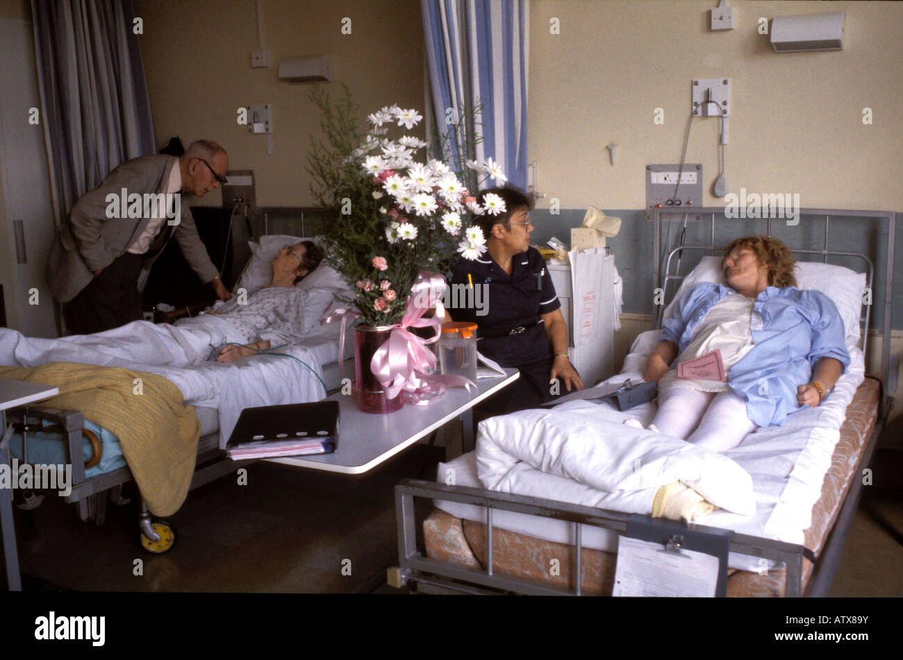 Woman's ward in hospital Stock Photo - Alamy