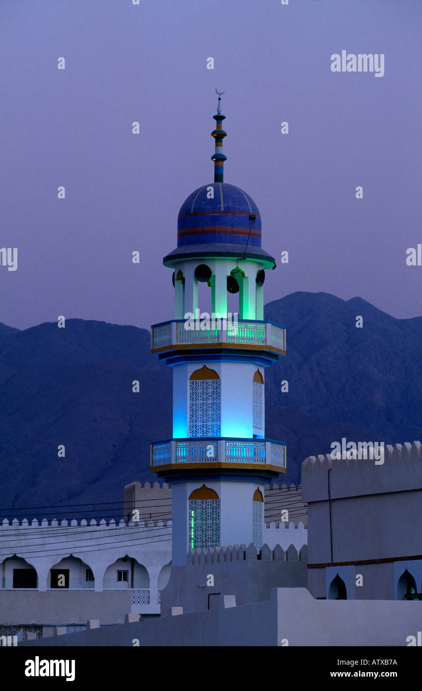 Al Wasit Mosque Oman Arabia Stock Photo - Alamy