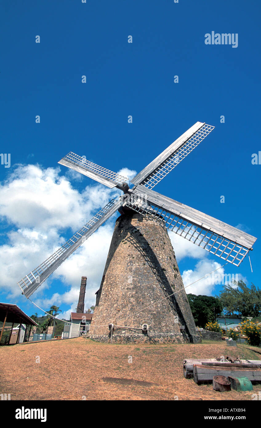 Barbados West Indies Caribbean Morgan Lewis Windmill Stock Photo - Alamy