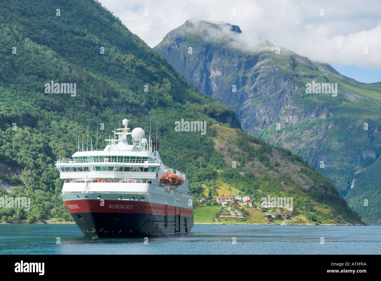 Historic hurtigruten ferry hi-res stock photography and images - Alamy