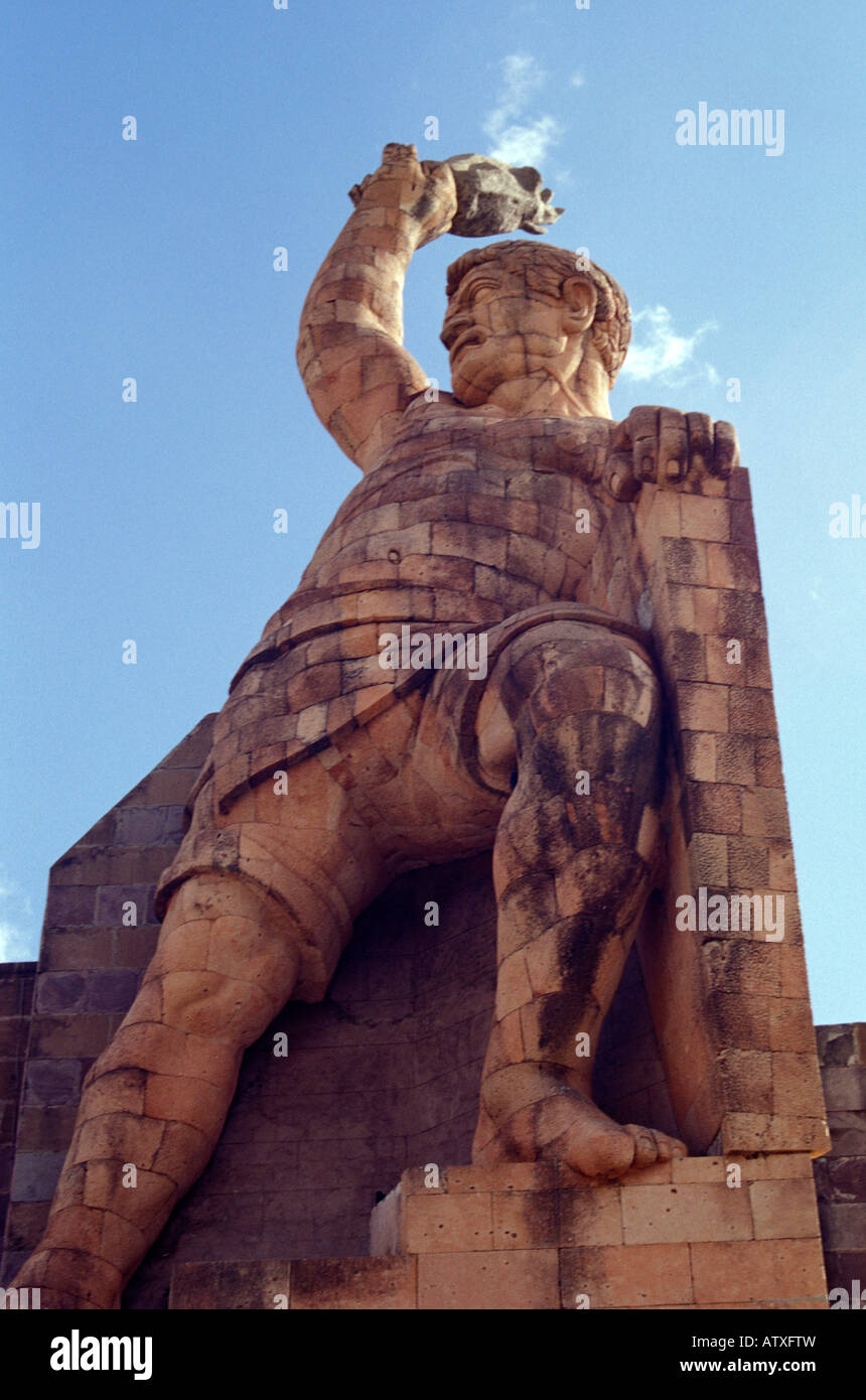 Monumento a El Pípila monument, Guanajuato, Mexico Stock Photo - Alamy