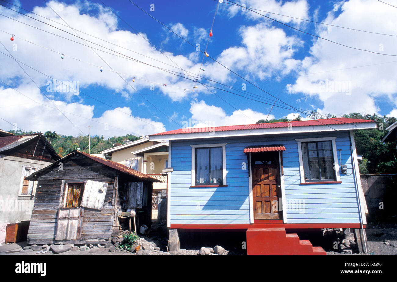 Suburb Curaï¿½ao Netherlands Antilles Caribbean Central America Stock ...