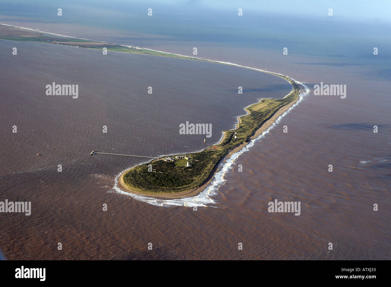 Spurn yorkshire aerial hi-res stock photography and images - Alamy