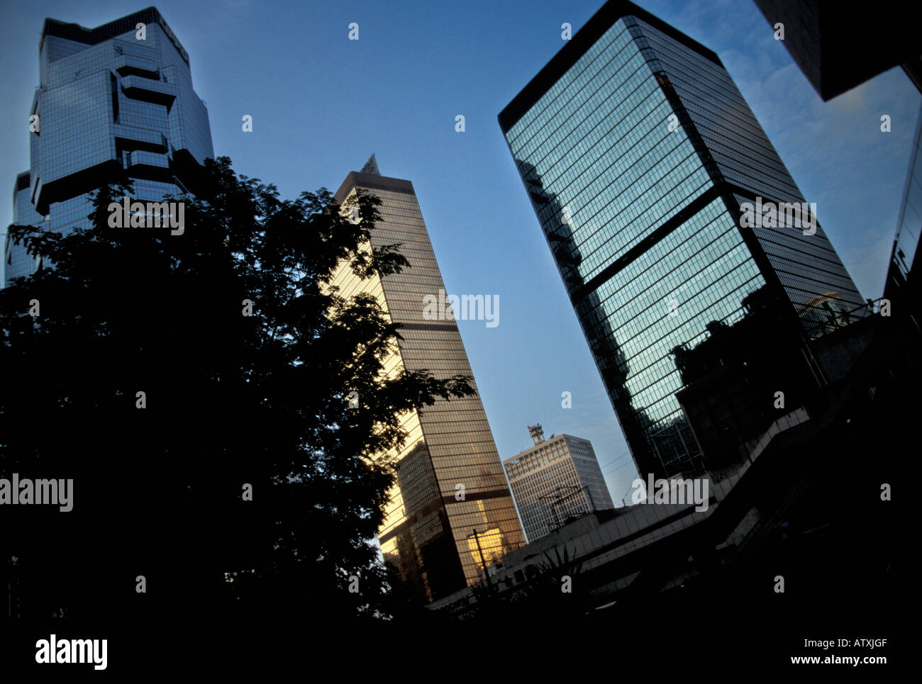 Trade center Hong Kong China Asia Stock Photo - Alamy