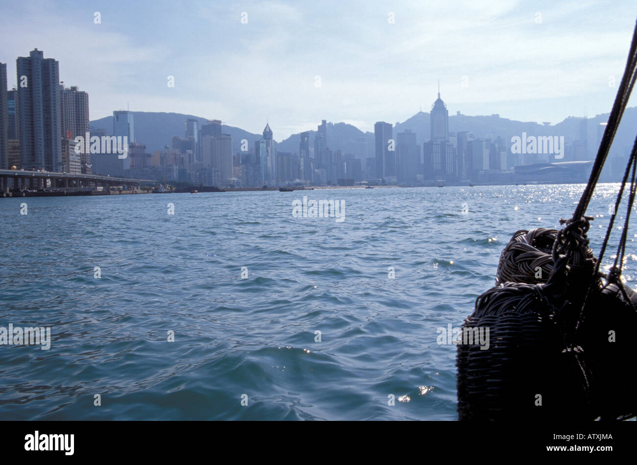 Hong Kong bay Hong Kong China Asia Stock Photo - Alamy