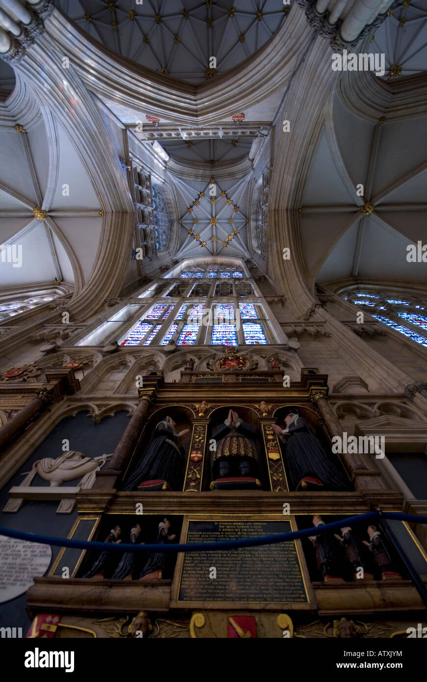 York Minster inside Stock Photo - Alamy