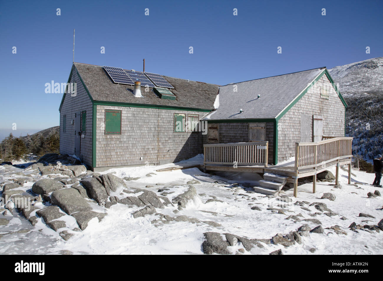 Franconia ridge greenleaf hut hi-res stock photography and images - Alamy