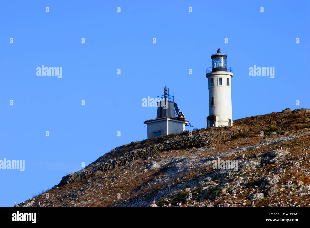 Anacapa island and lighthouse hi-res stock photography and images - Alamy