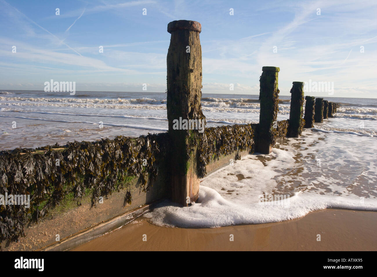 Frinton on sea beach Stock Photo - Alamy