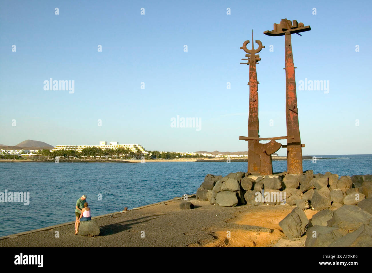 Punta de Tope Costa Teguise Stock Photo - Alamy