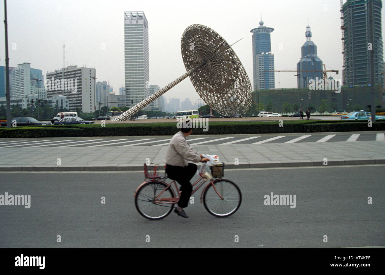 Sundial sculpture Century Garden Shanghai China Asia Stock Photo - Alamy