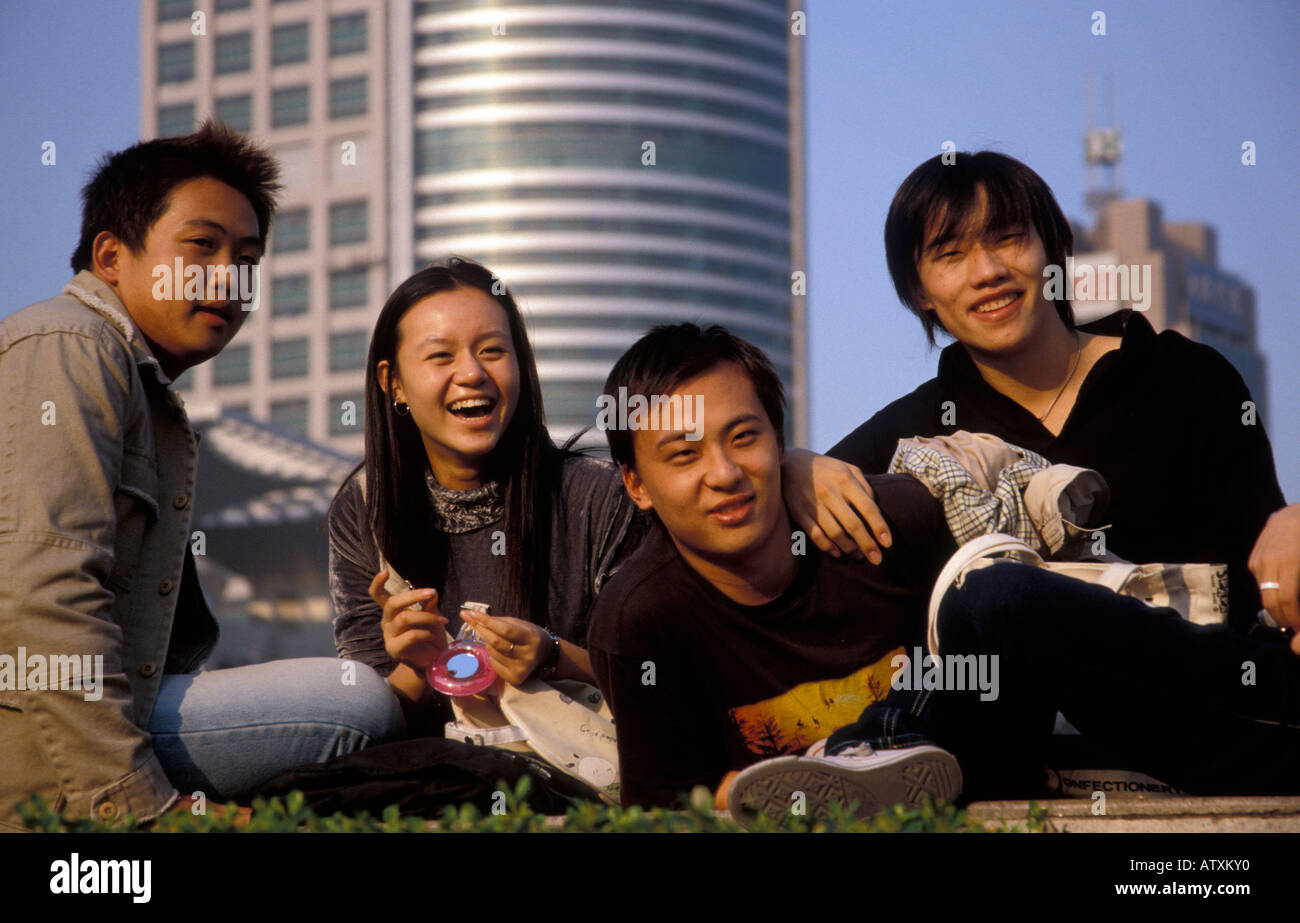 Guys Shanghai China Asia Stock Photo - Alamy