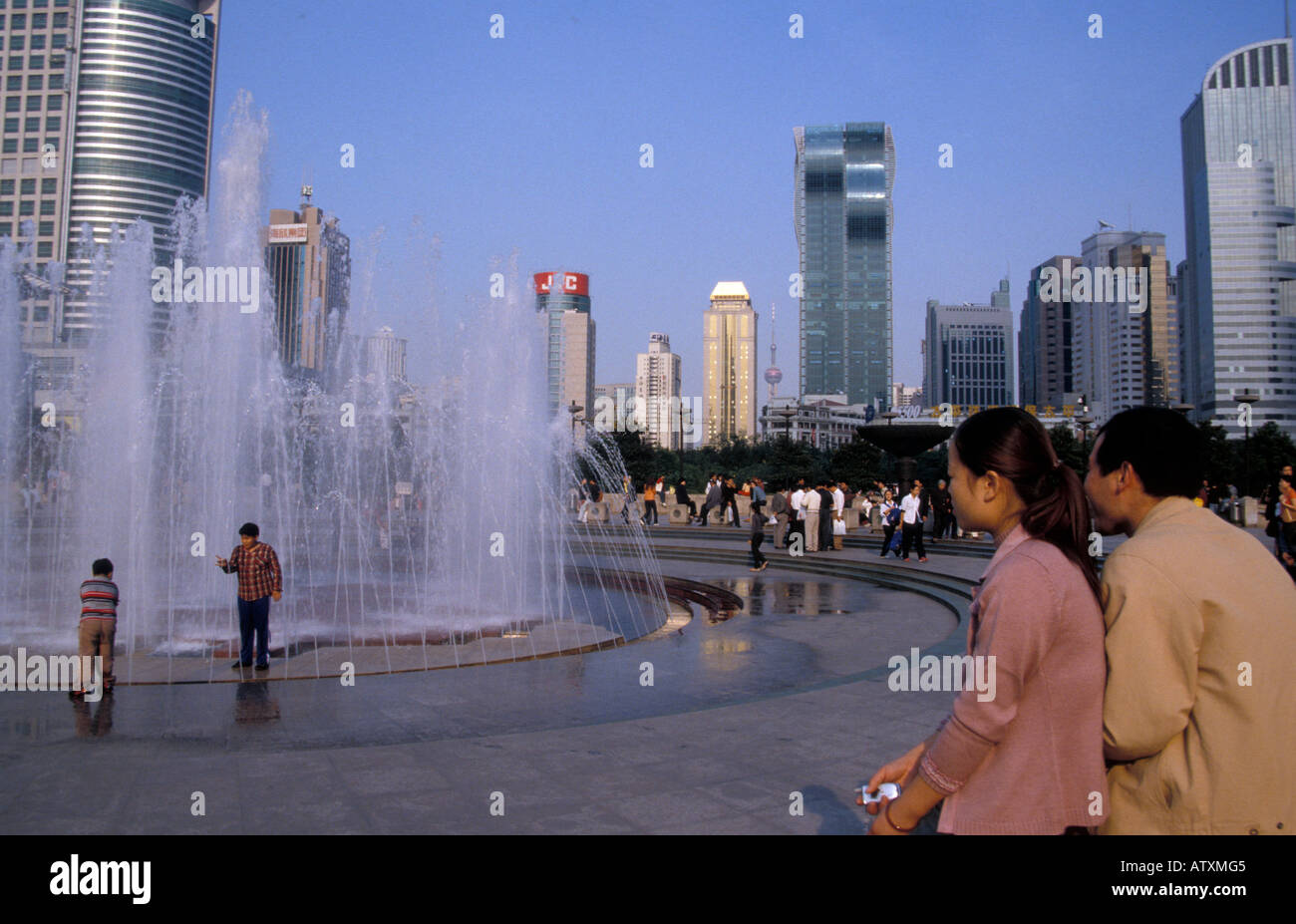 Water games Shanghai China Asia Stock Photo - Alamy